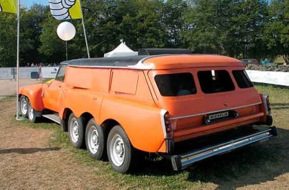Auto Michelin: Citroën DS PLR Mille Pattes - Todo Autos