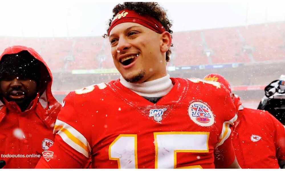 Patrick Mahomes tiene una increíble colección de autos